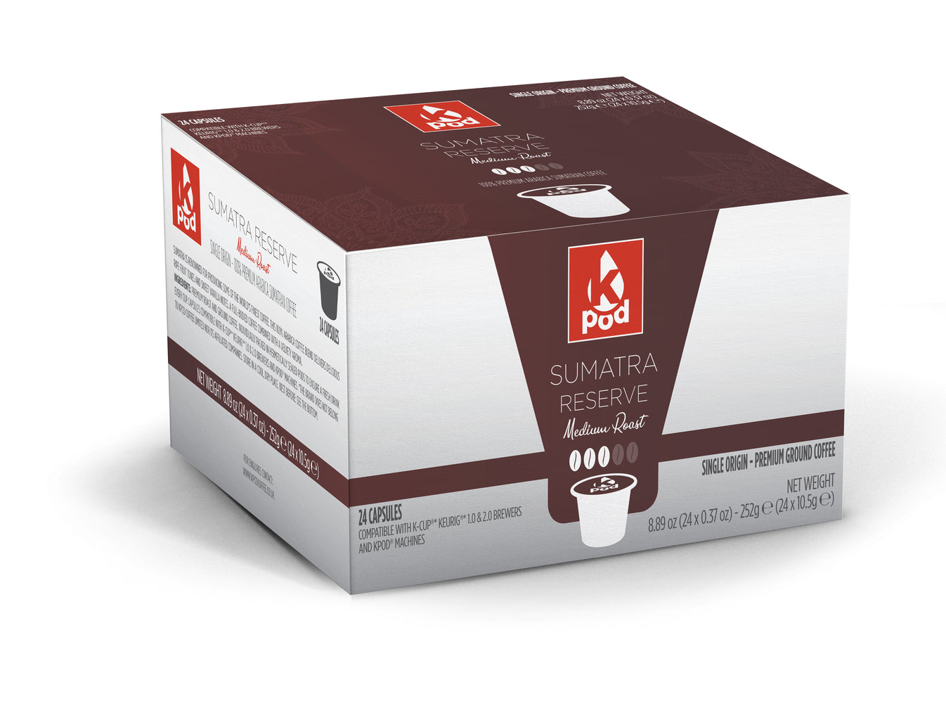 KPod® SUMATRA RESERVE Keurig Compatible Coffee Pods – KPod Coffee